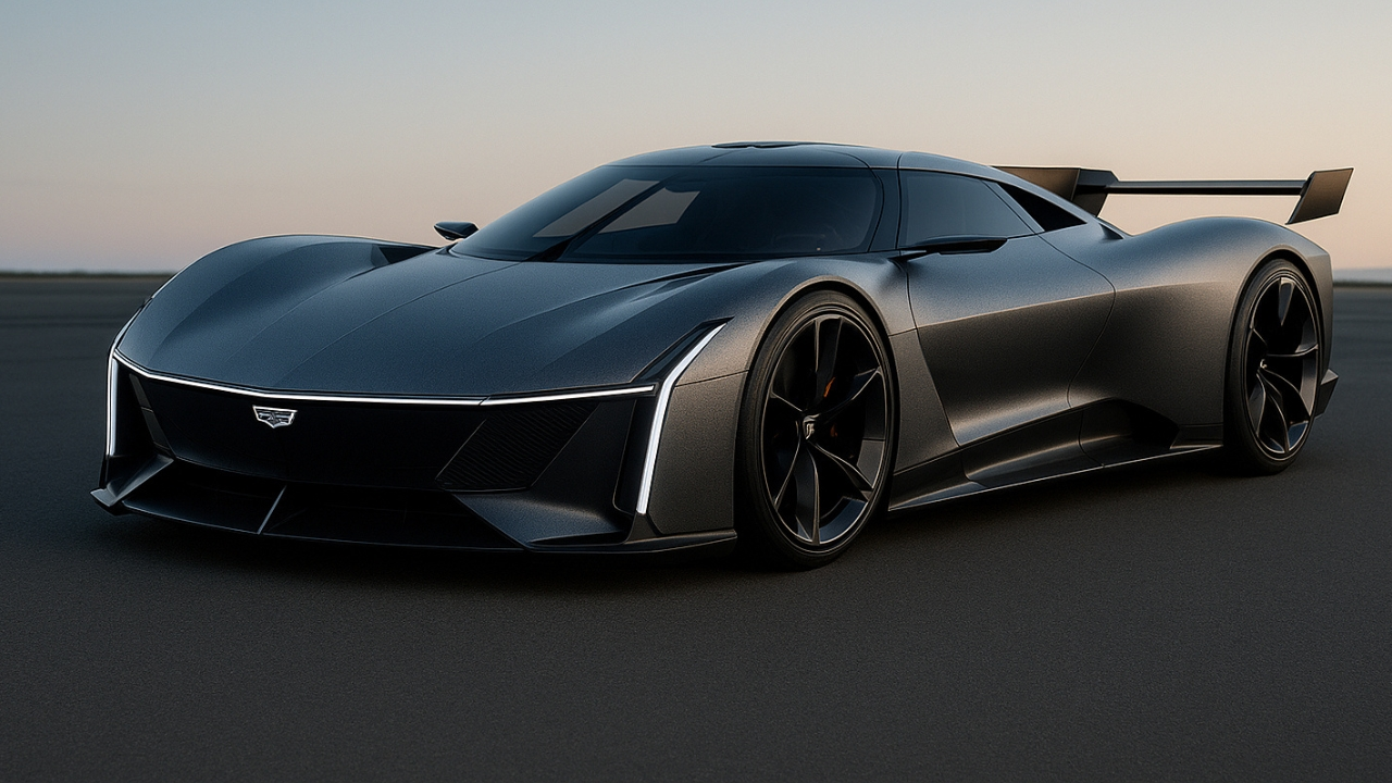 Drive the 2026 Cadillac Le Mans - First Hybrid Supercar Debut in 2026 ...